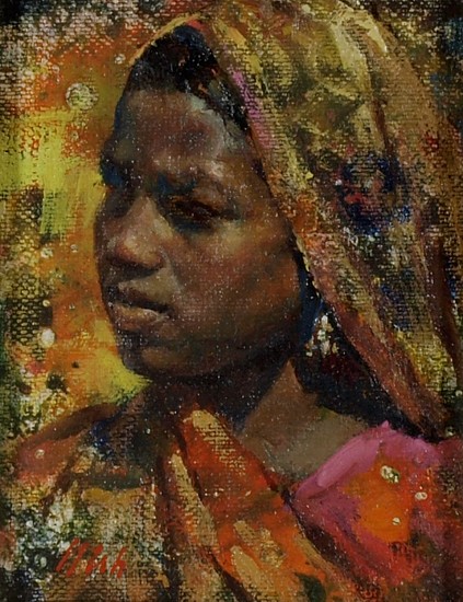 Del Gish | Girl in a Yellow Dress | | The Art Spirit Gallery